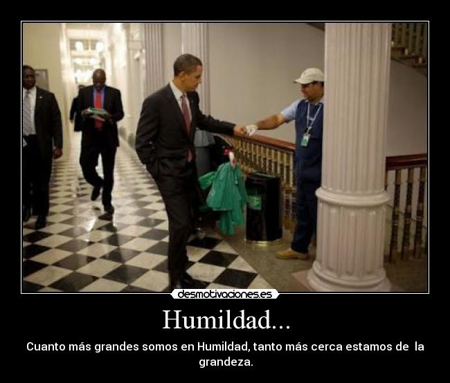 Humildad... | Desmotivaciones